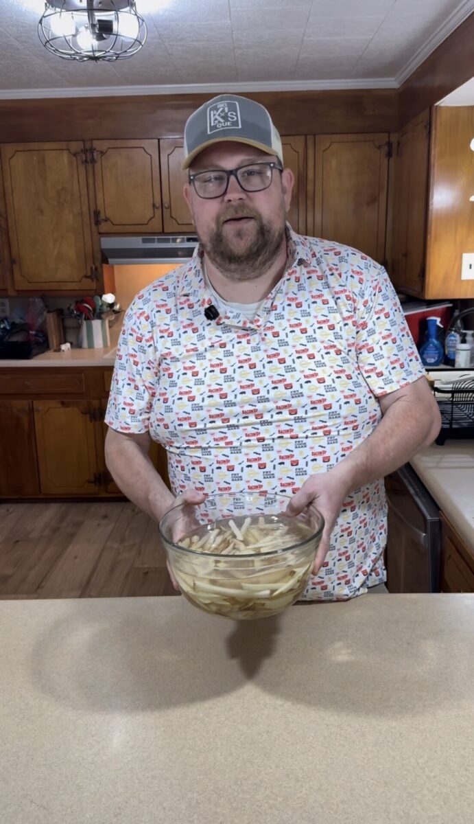Crispy Alabama Cheese Fries With Bacon And Jalapenos